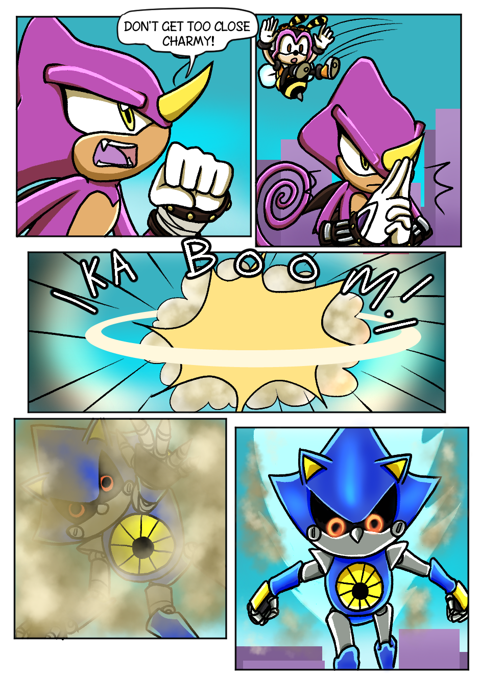 Read Team Chaotix Detective Agency :: Chao Garden Rumble! | Tapas Comics