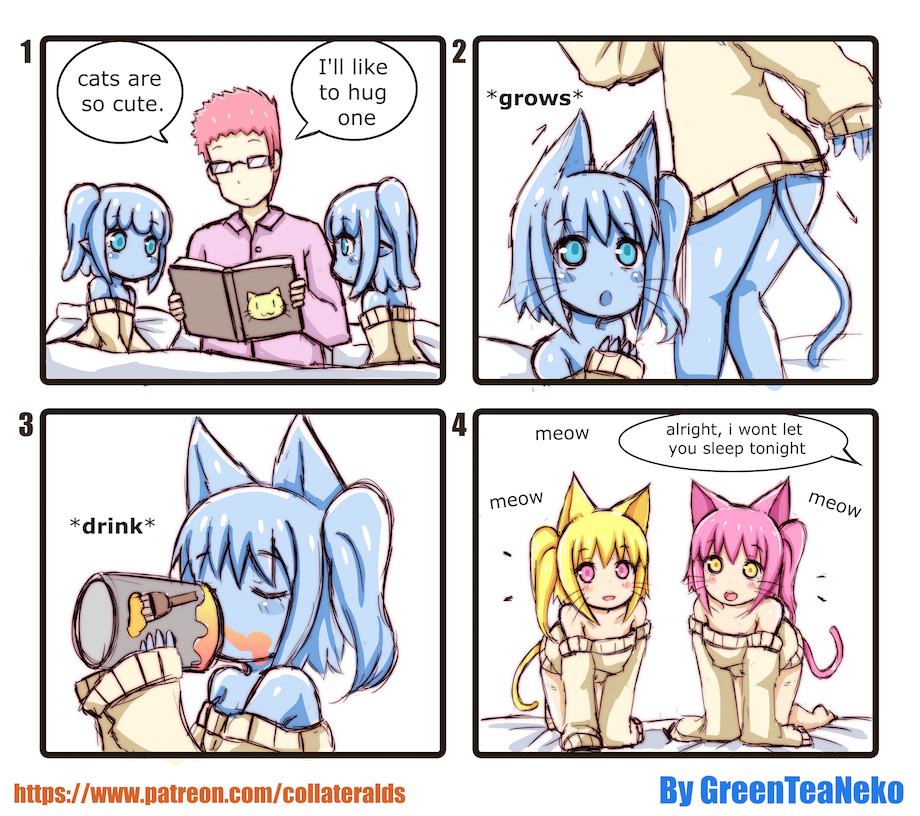 Read MON GIRL 4koma by GTN :: Episode 73 | Tapas Comics