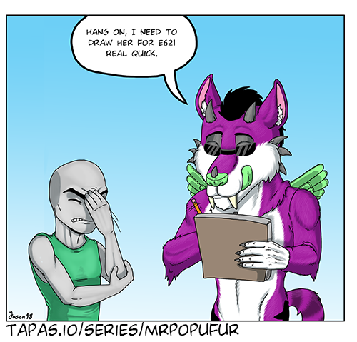 Read Mr.Popufur :: Mr.Popufur #3 - Art | Tapas Comics