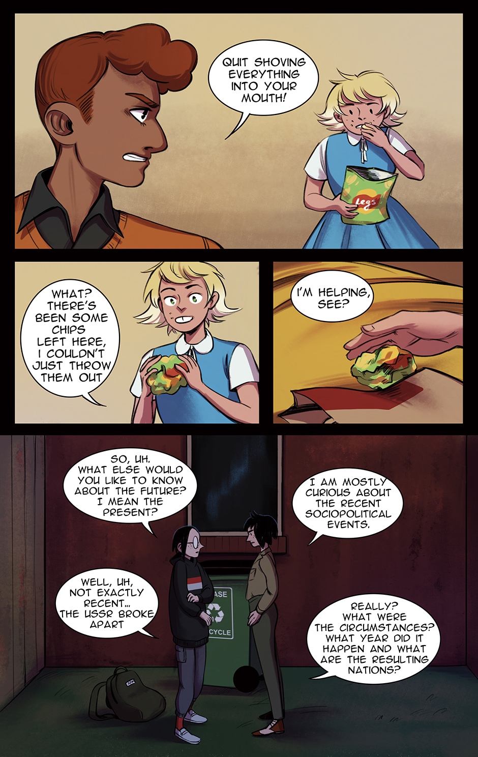 Read Breaking the Boundary :: Chapter 1. Three Wishes | Tapas Comics