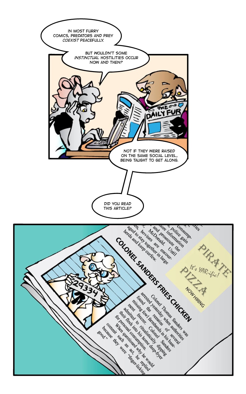 Read Furry Experience :: BONUS! The Colonel | Tapas Comics