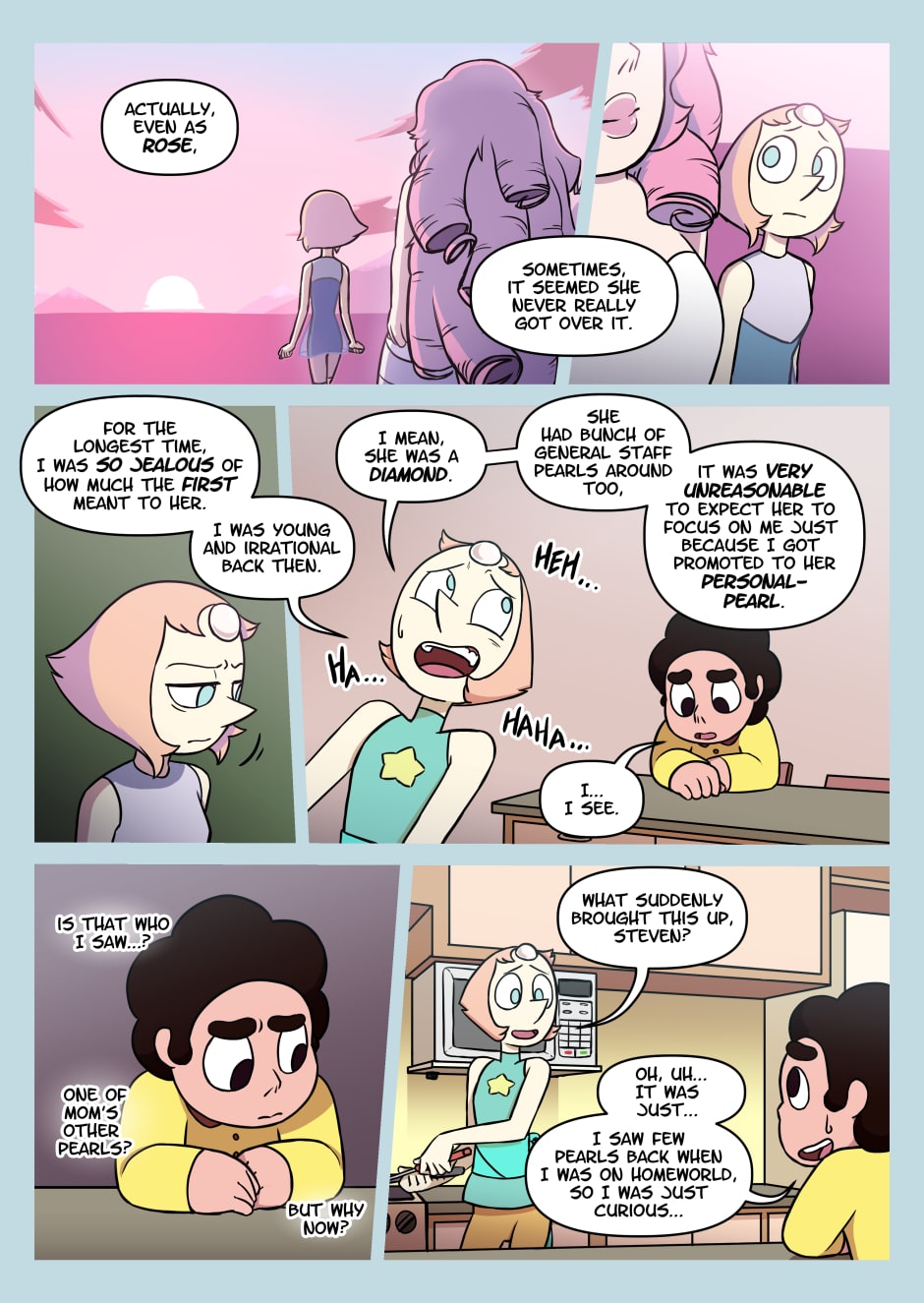Read Steven Universe : The Story of Black Pearl (SU fan comic) :: ep 9 ...