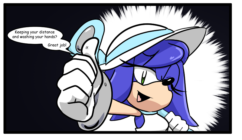 Read Sonic next Gen: Origins :: Intermission Washing hands | Tapas Comics