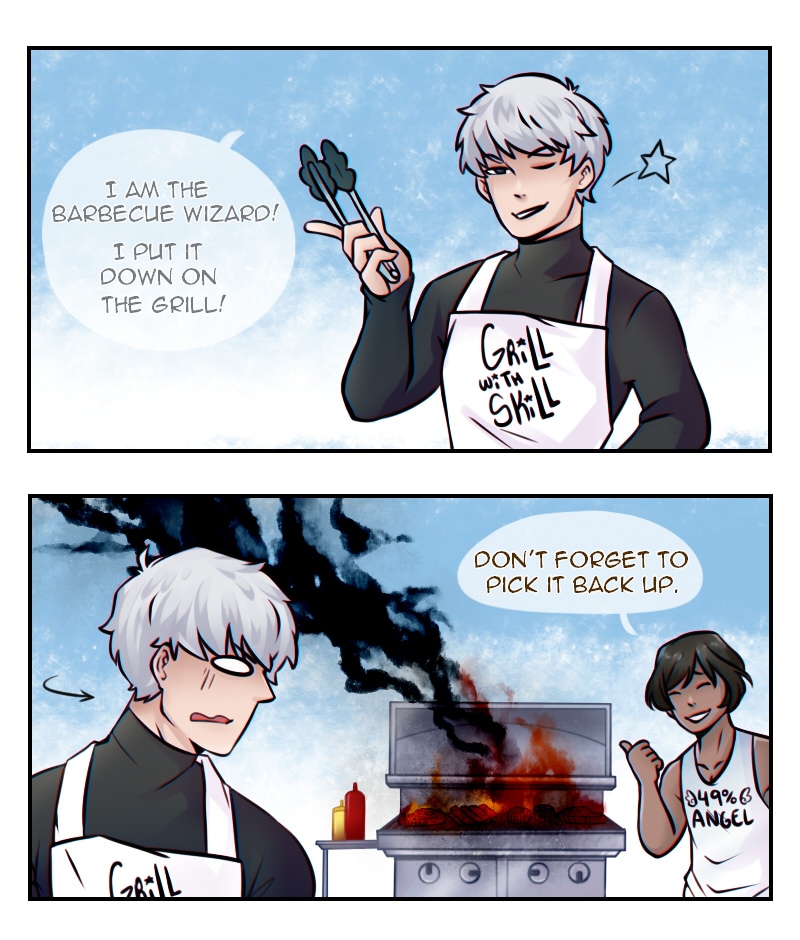 Read Obey Them! :: Grill Master | Tapas Comics