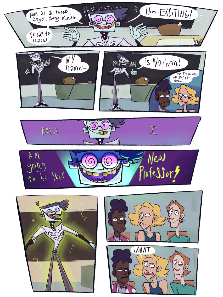 Read Abominathan :: The Nutty Professor | Tapas Comics