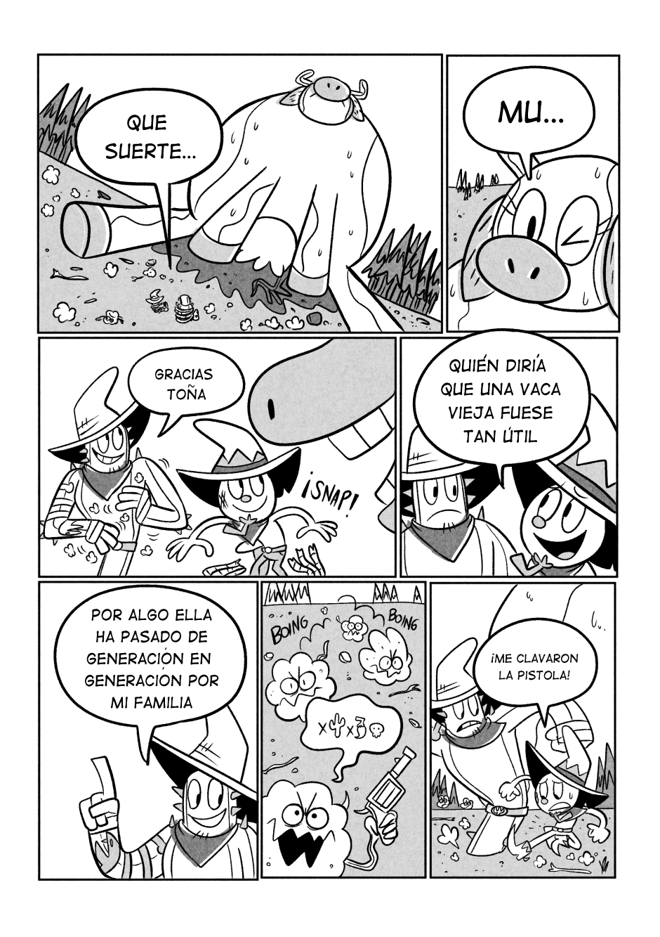 Read Hot Salsa (ESP) :: Capítulo 3: Rodantes | Tapas Comics