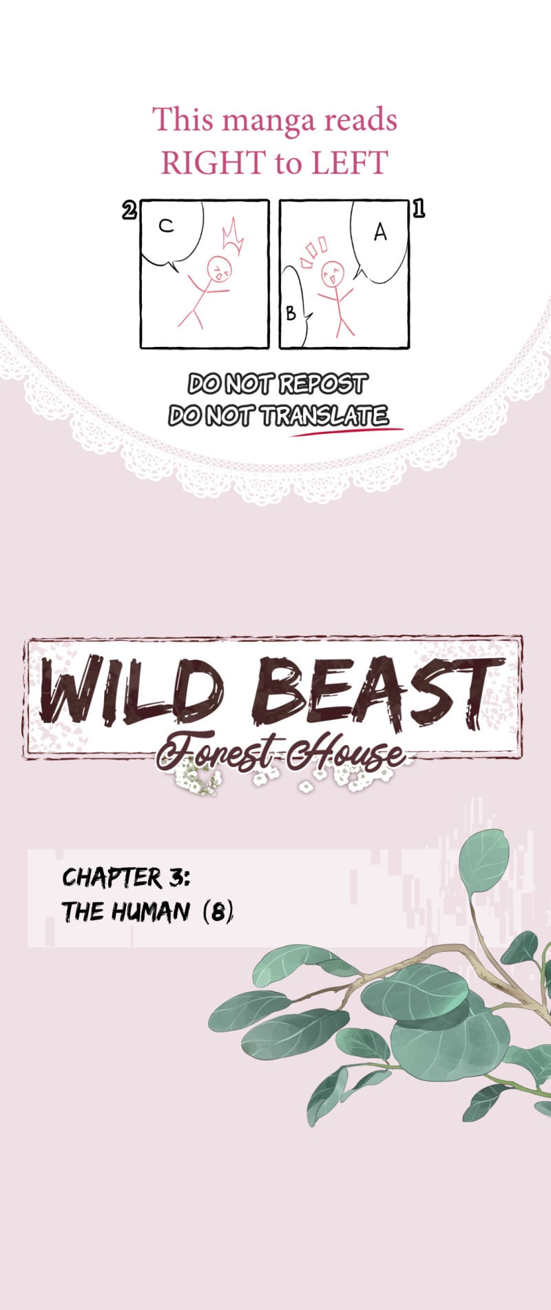 Read Wild Beast Forest House :: Ch03: The human (8/8) | Tapas Comics