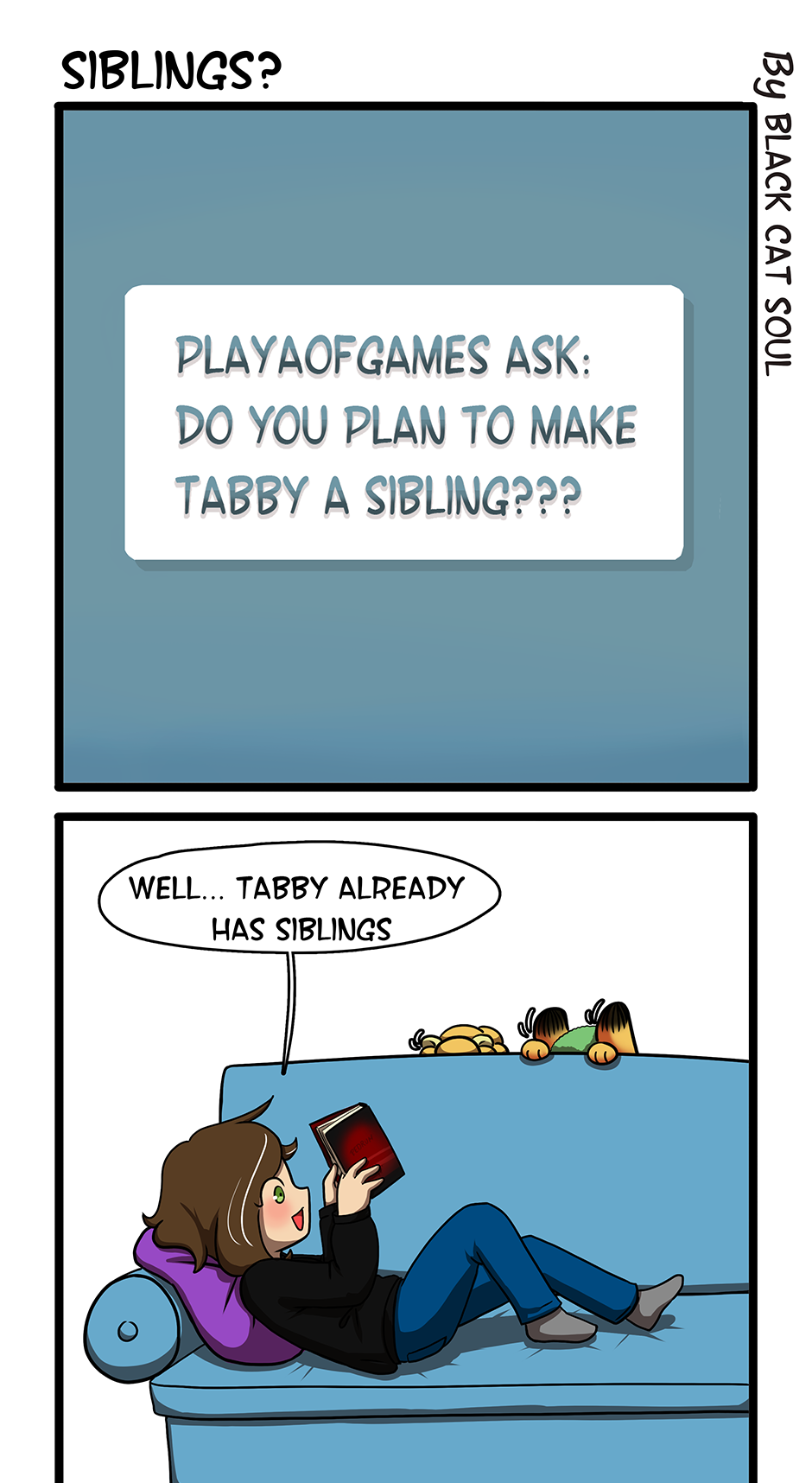 Read Tabby Rabbit Chaotic Adventures :: Siblings? | Tapas Comics