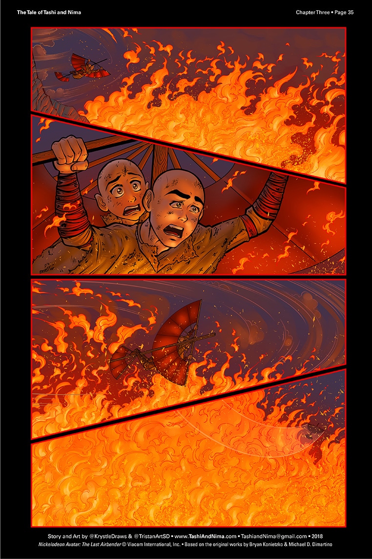 Read Avatar: The Tale of Tashi and Nima :: V.1, Ch.3 - (pgs. 26-37 ...