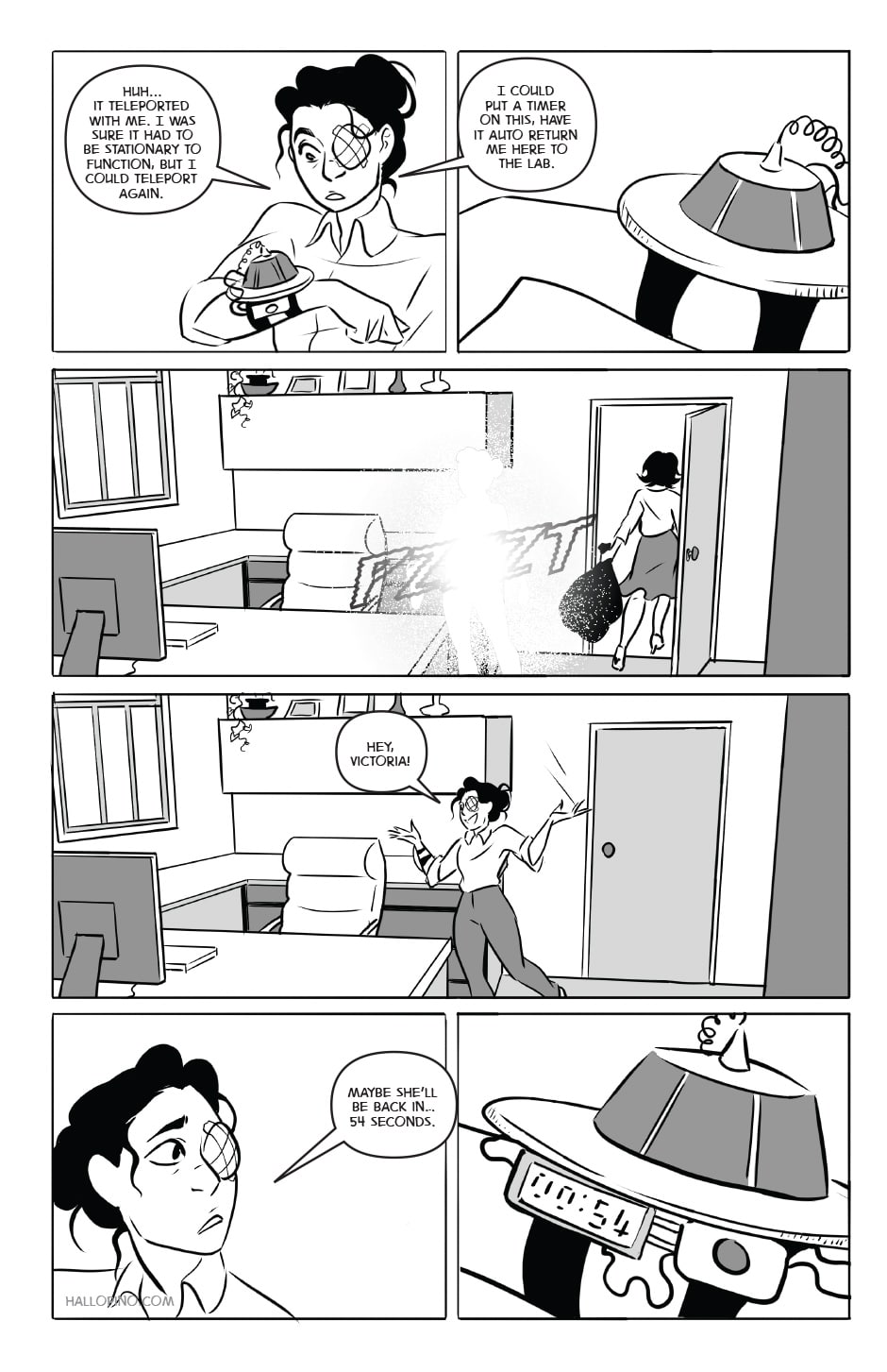 Read Teleport :: Issue 1 - Pg 20 | Tapas Comics