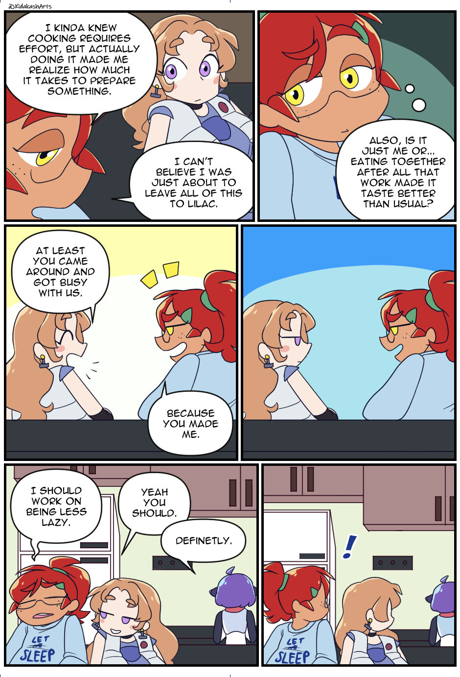 Read Silicon Buddies :: Kitchen Antics - Part 2 | Tapas Comics