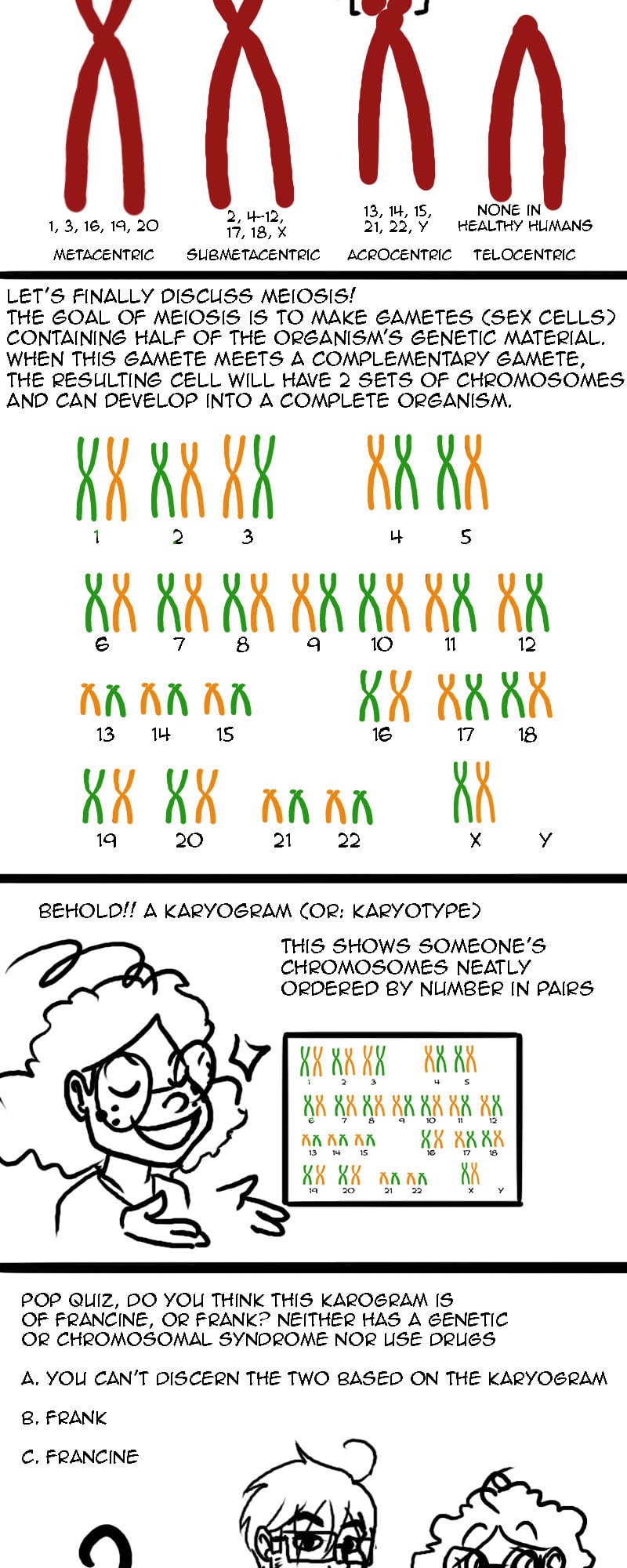 Read Med studies notes :: Human genome and chromosomes 2 | Tapas Comics
