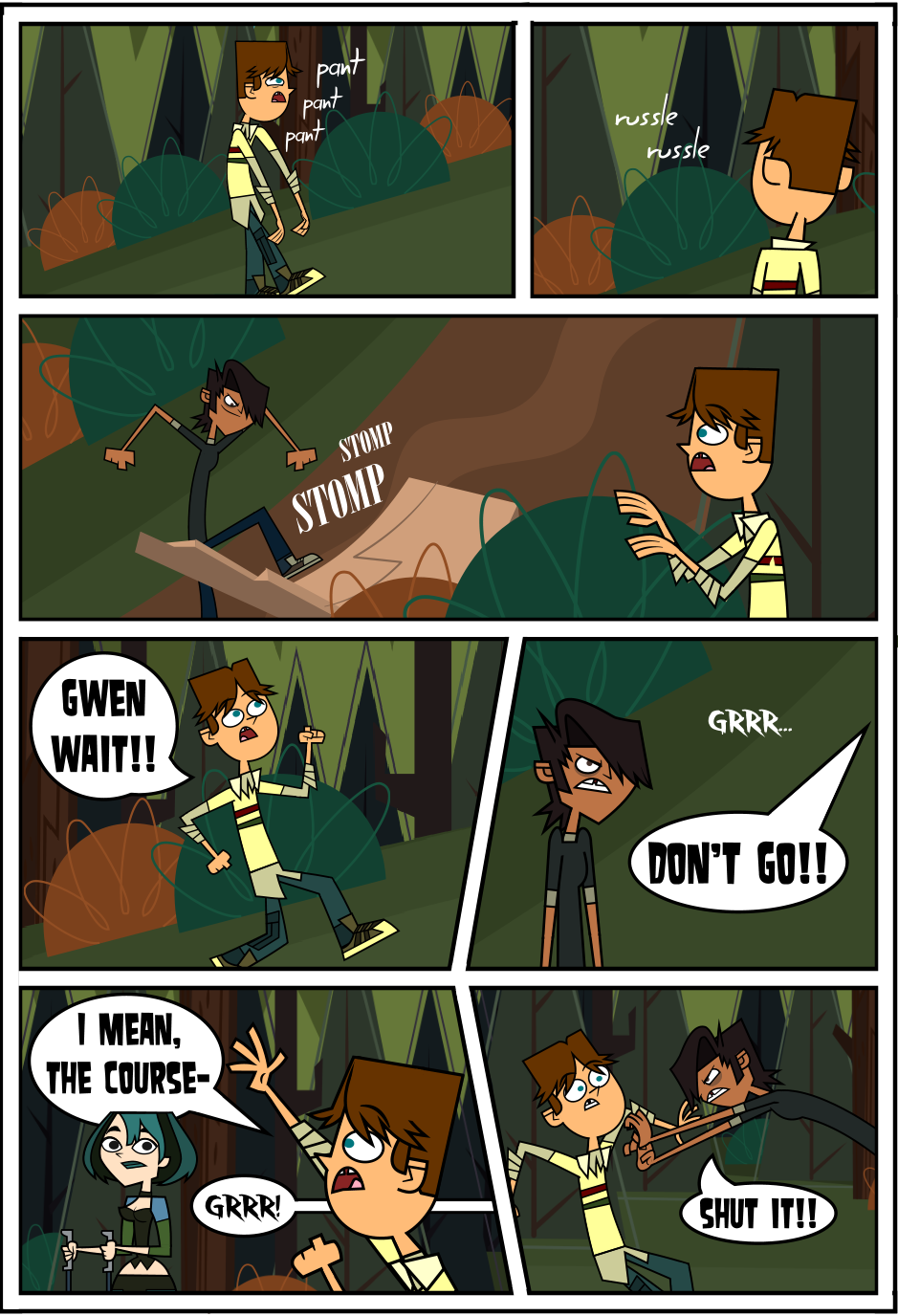Read Total Drama Outcasts :: Obstacular Shleptacular | Tapas Comics