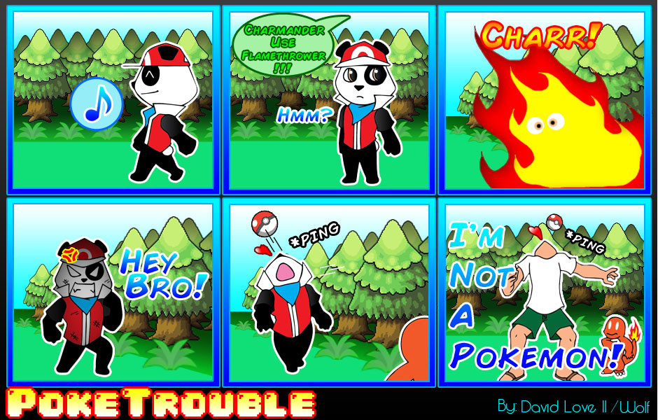 Read David The Panda & Friends :: PokeTrouble | Tapas Comics