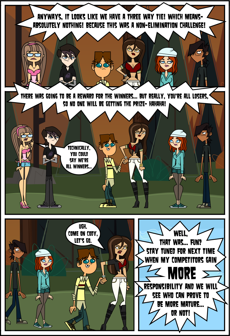 Read Total Drama Outcasts :: Crack or Canon? | Tapas Comics
