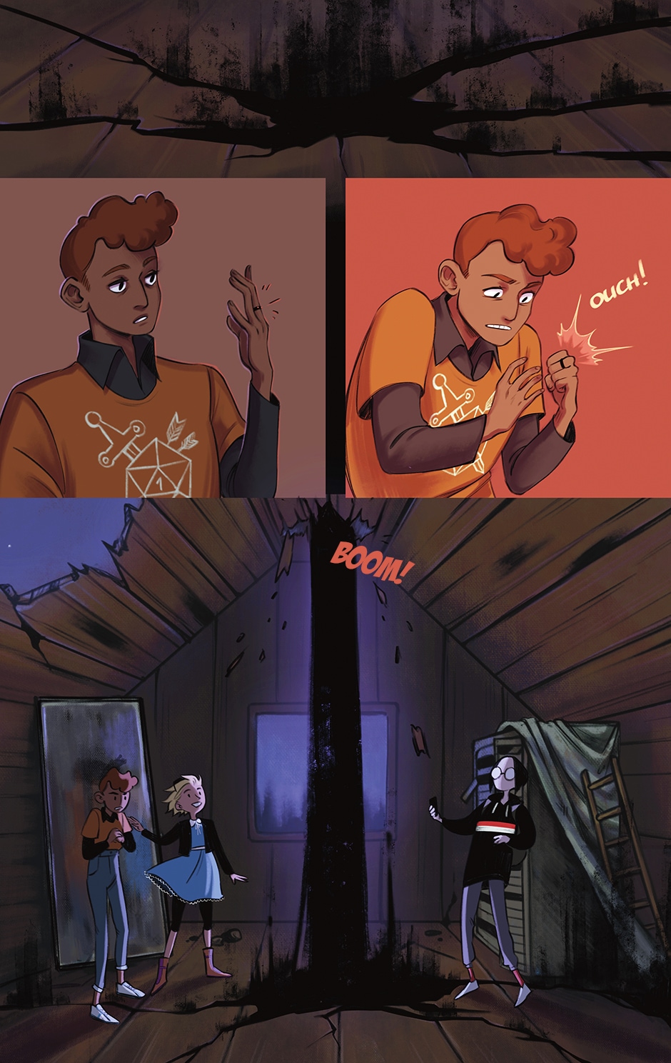 Read Breaking the Boundary :: Chapter 1. Three Wishes | Tapas Comics