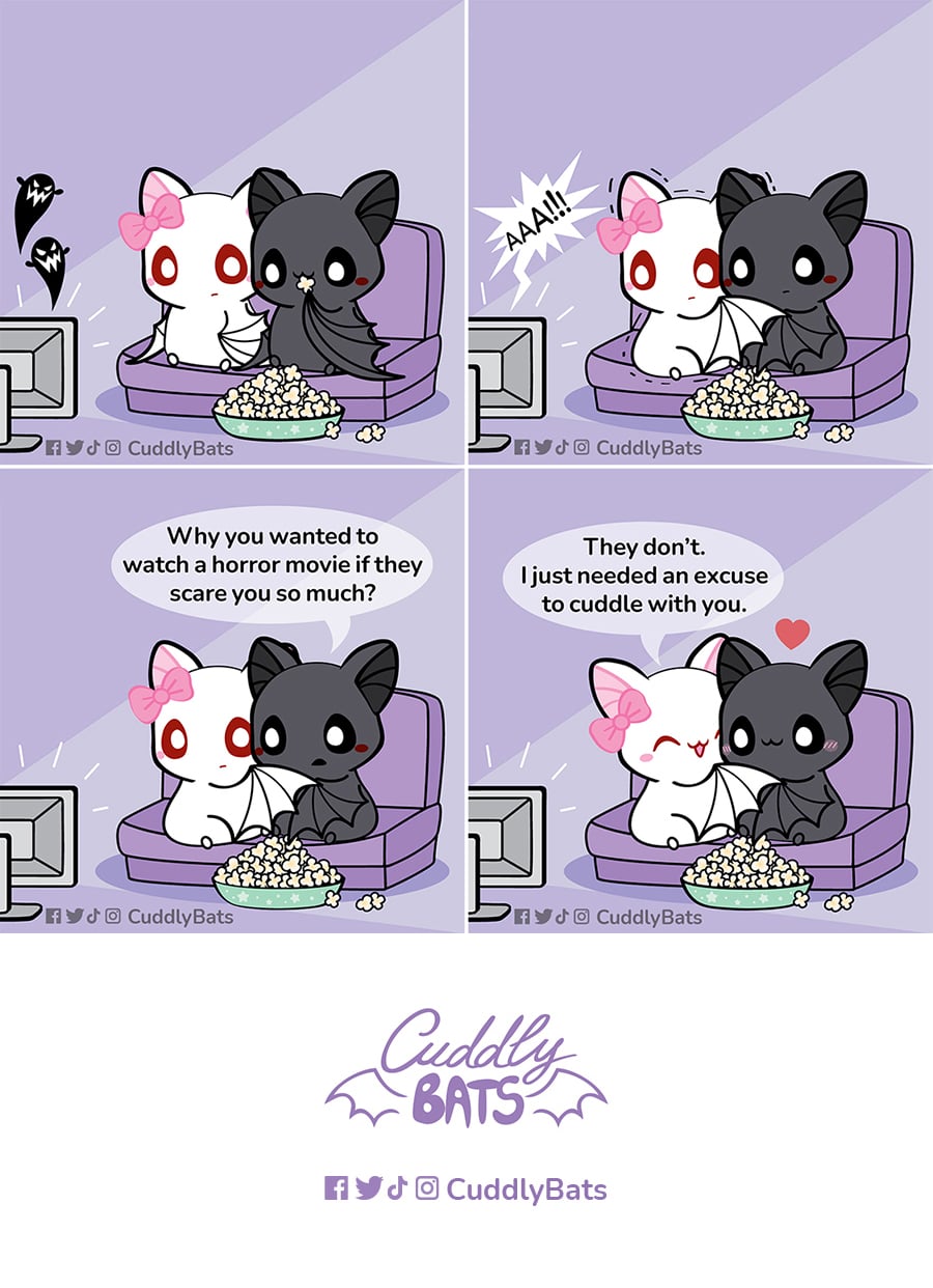 Read Cuddly Bats :: Pretending