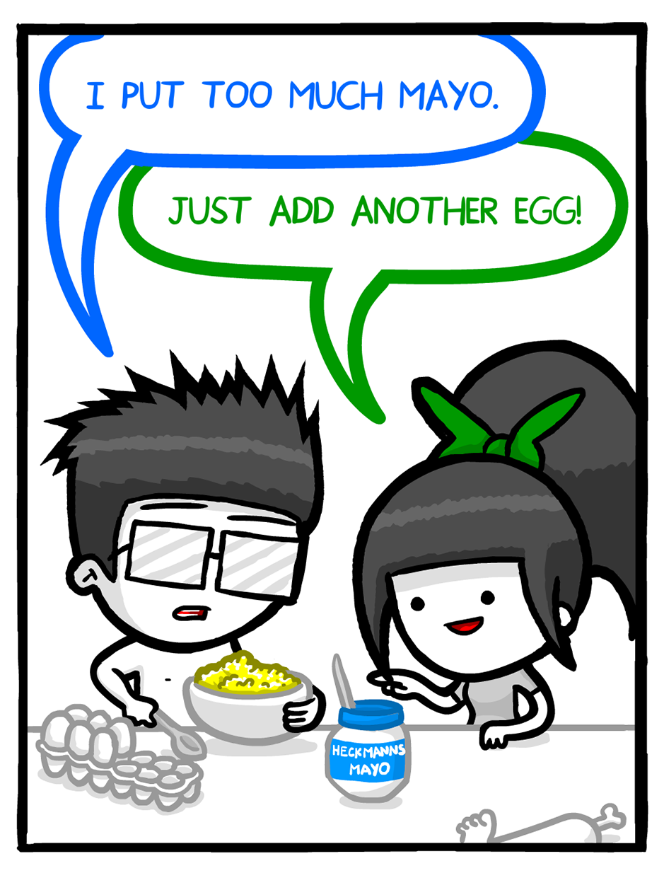 Read Cheer Up, Emo Kid :: Egg Salad | Tapas Comics