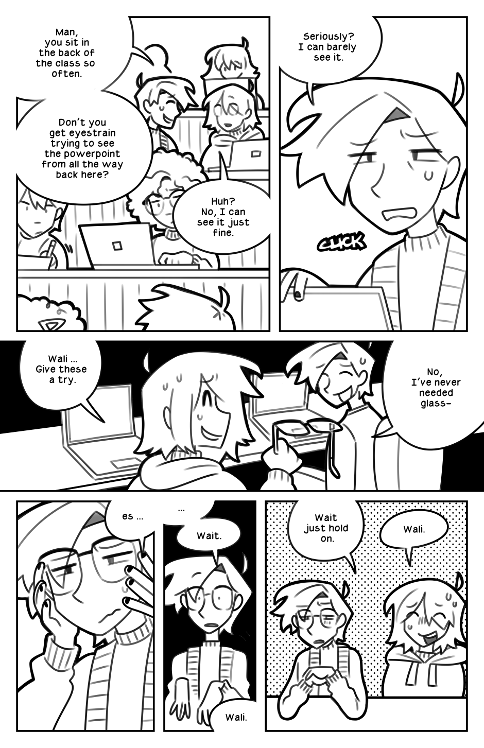 Read My Roomies an EGirl?! :: FALLING INTO FOCUS | Tapas Comics