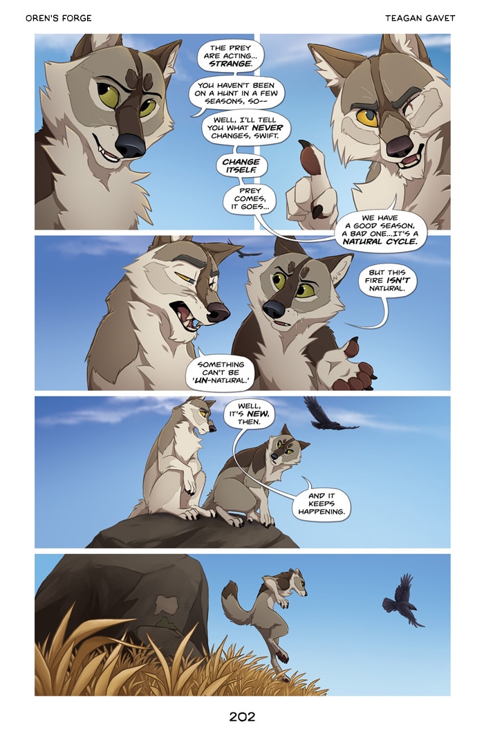 Read Oren's Forge :: Oren's Forge - PG 202 | Tapas Comics