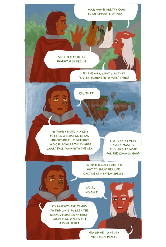 Read Dear DnD Diary :: Fuel | Tapas Comics
