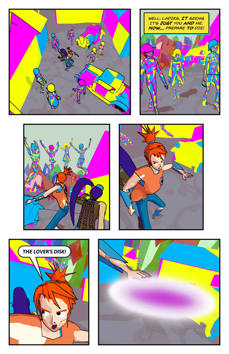 Read Super Galaxy Knights Deluxe R :: Loverboy | Tapas Comics