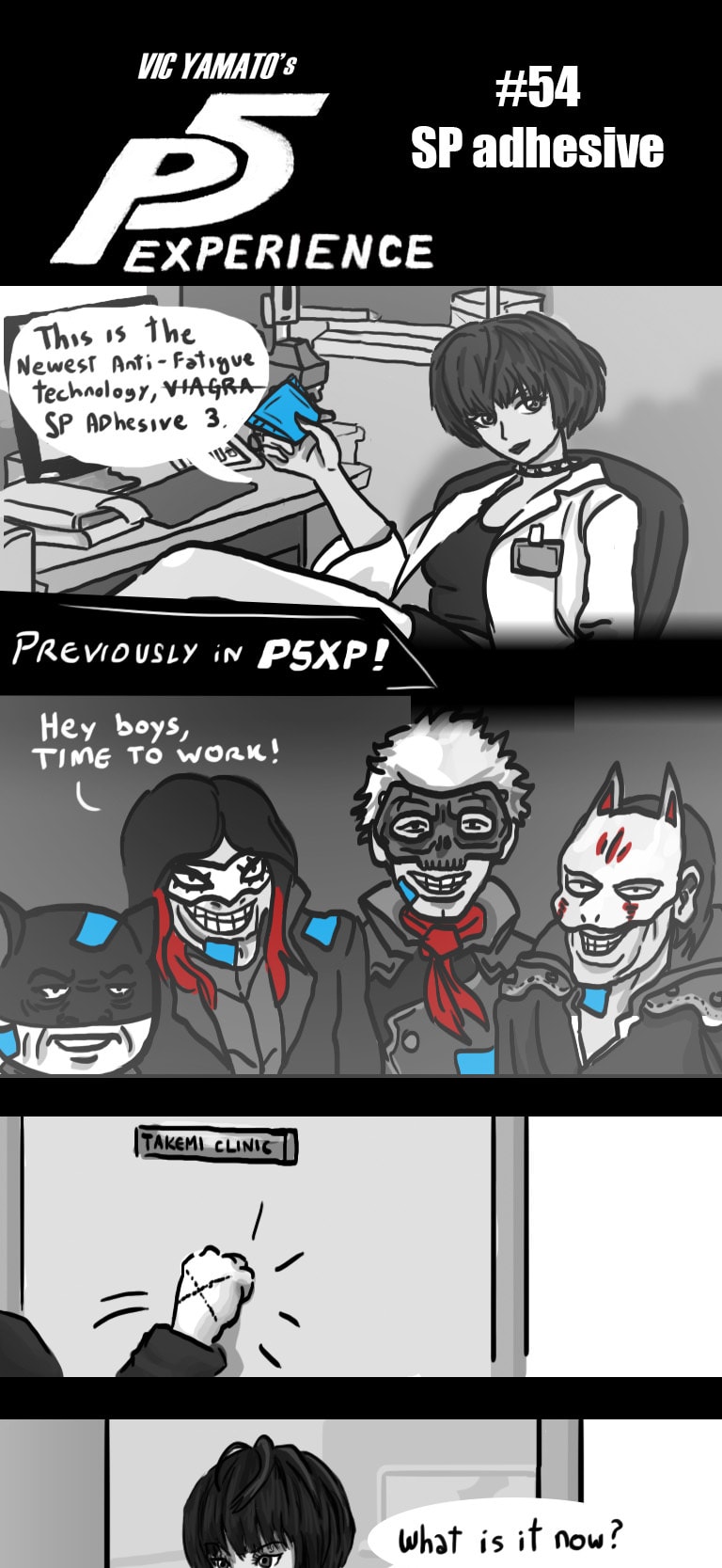 Read Persona 5 Experience :: 54 - SP Adhesive | Tapas Comics
