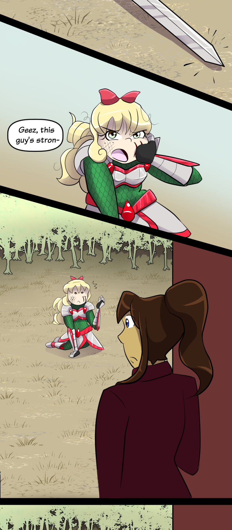 Read Magical Girls Renaissance :: 7 - Yeet the Pitchfork | Tapas Comics