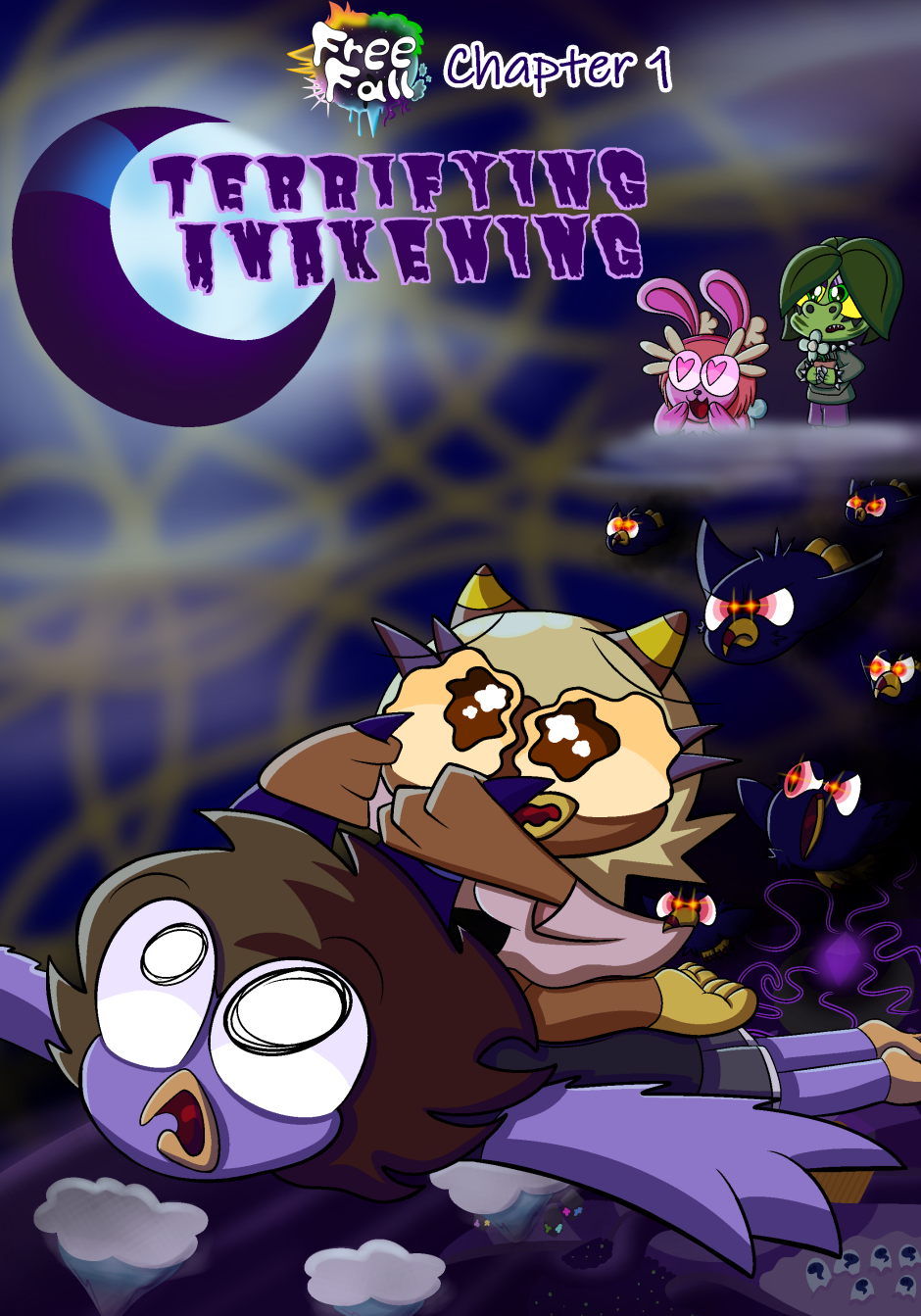 Read Free Fall :: S1- C1: Terrifying Awakening - PART 1 | Tapas Comics