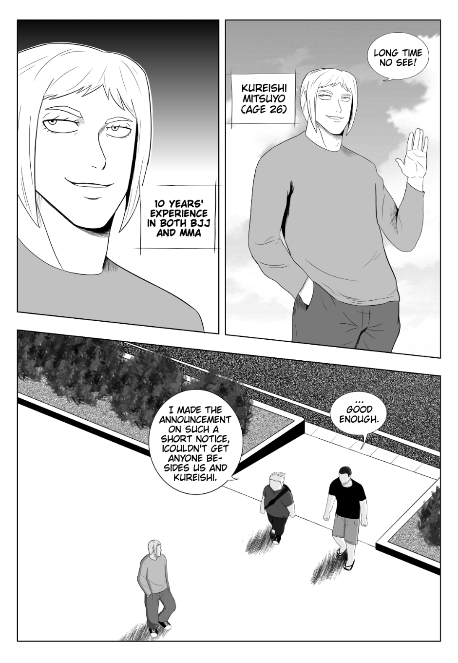 Read Fist of the seeker - REDRAW :: Comrade | Tapas Comics