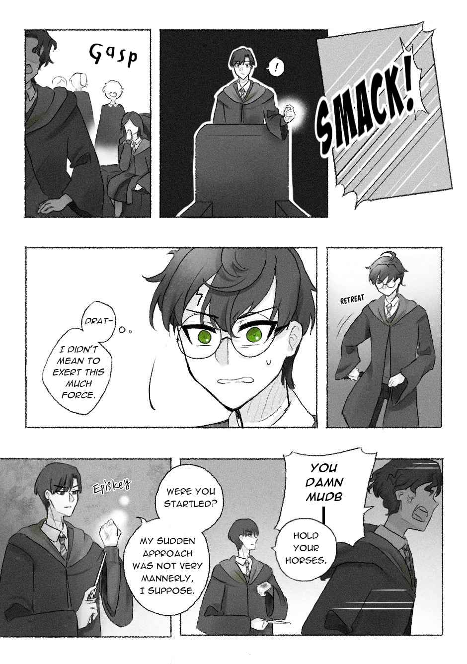 Read TMRHP : Tomarry Doujin :: He Isn't Voldemort Yet | Tapas Comics