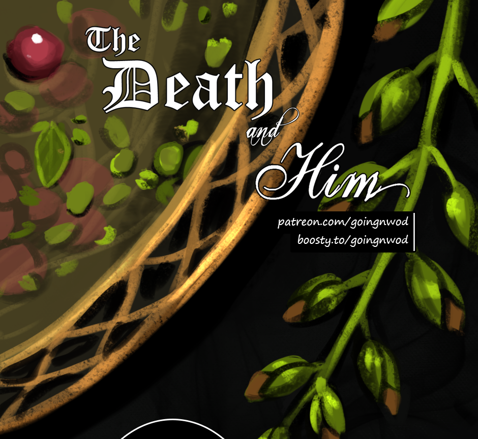 Read The Death and Him :: Ch 3, ep. 50 : Sitting on his shoulder was ...