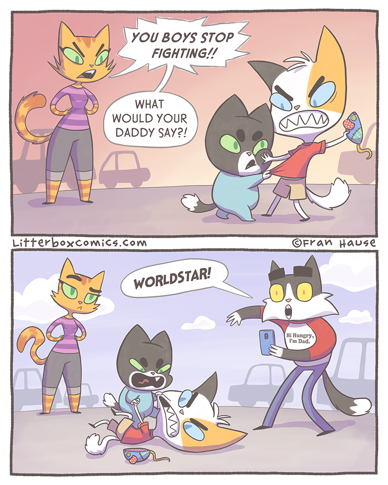 Read Litterbox Comics :: Boy Fights | Tapas Comics