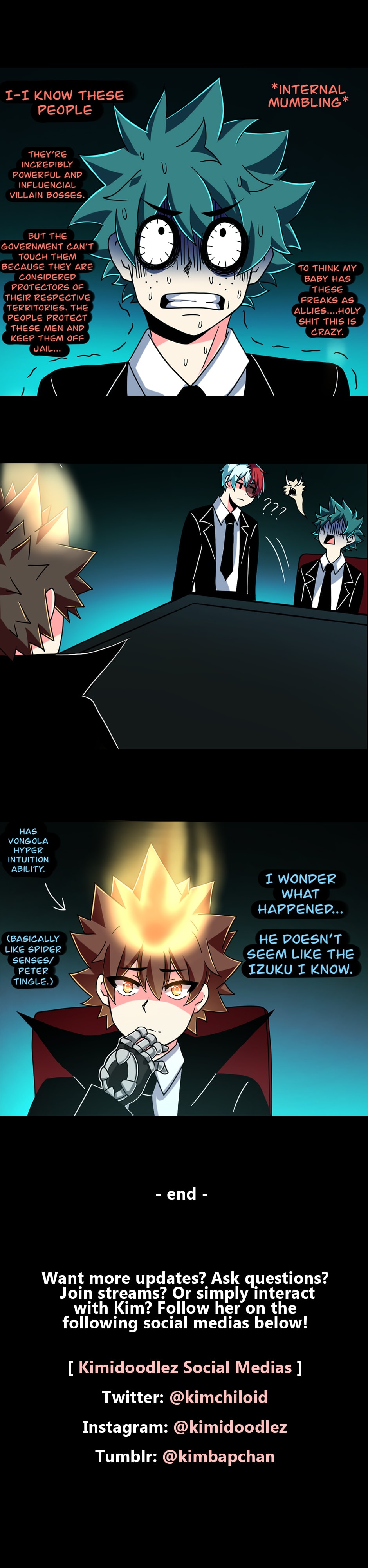 Read Villain Waifu Deku AU (ARCHIVES) :: Body Swap (Part 6) | Tapas Comics