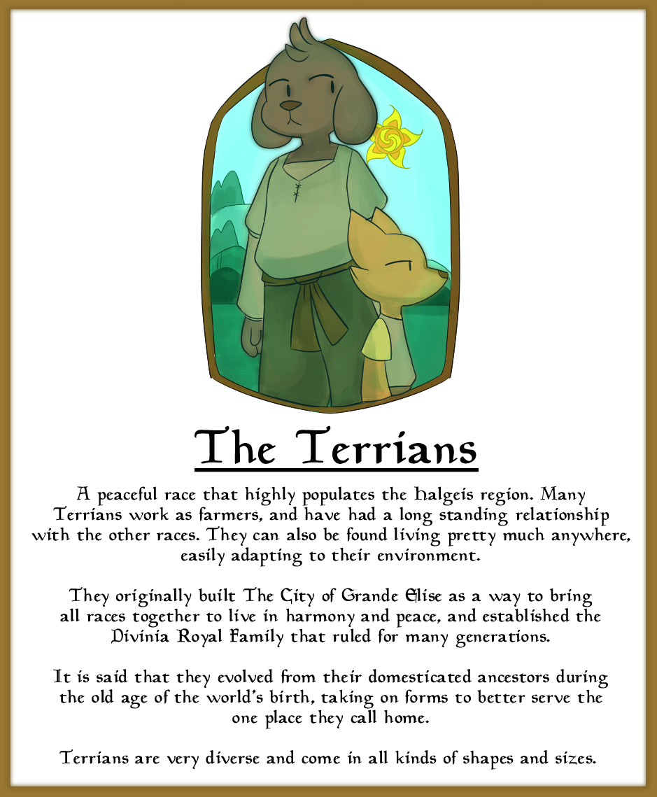 Read Guardia: The Tales of Halgeis :: Lore - The Terrians | Tapas Comics