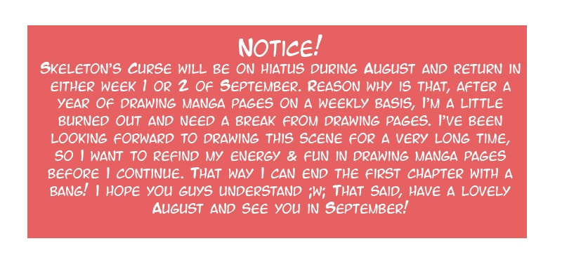 Read Skeleton's Curse :: [NSFW: Gore] Chapter 1 P41 - P42 + August ...