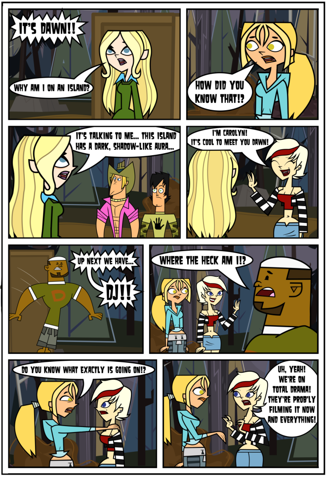 Read Total Drama Outcasts :: Arrival | Tapas Comics