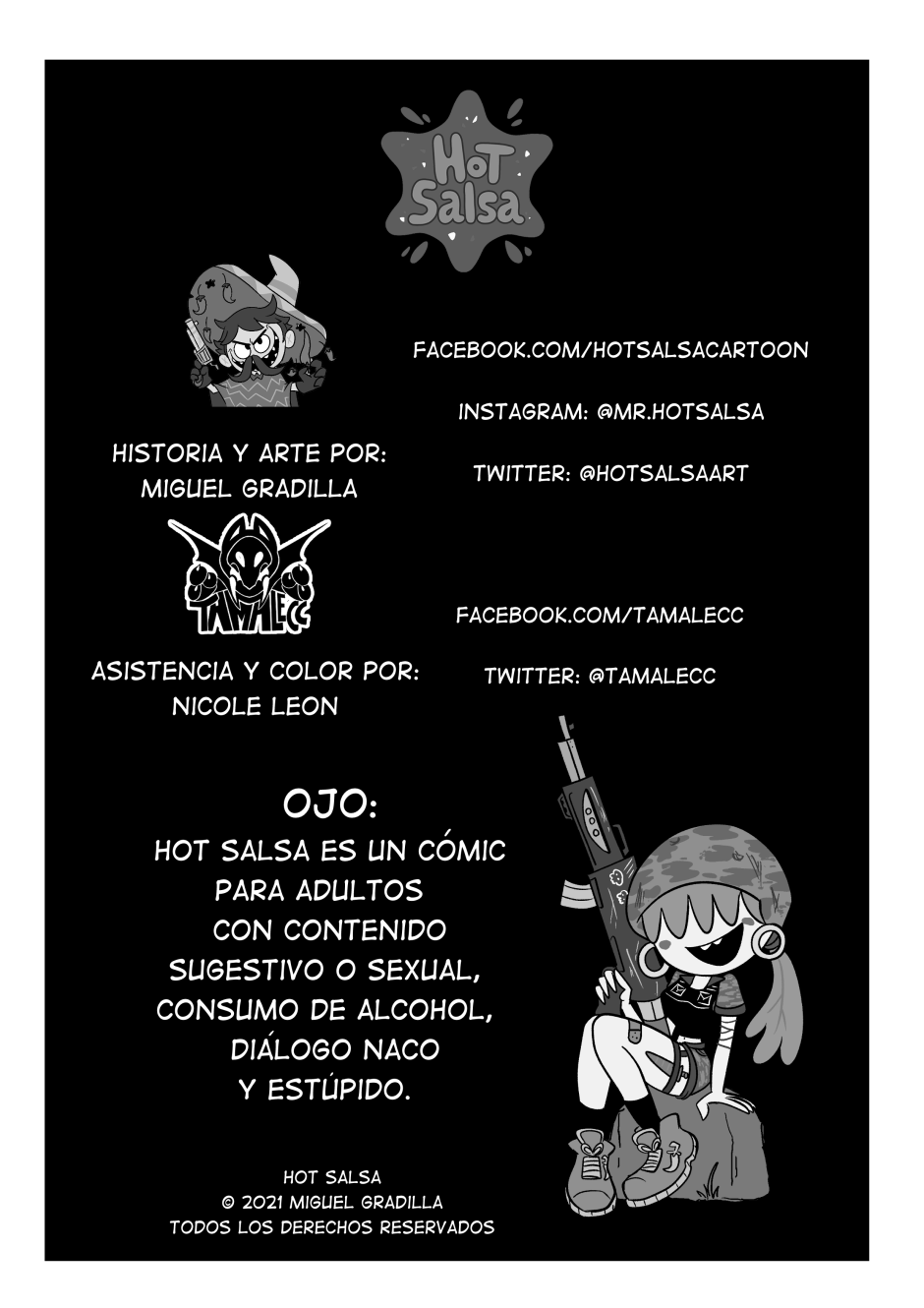 Read Hot Salsa (ESP) :: Capítulo 1: Pico Salcedo (Parte 2) | Tapas Comics