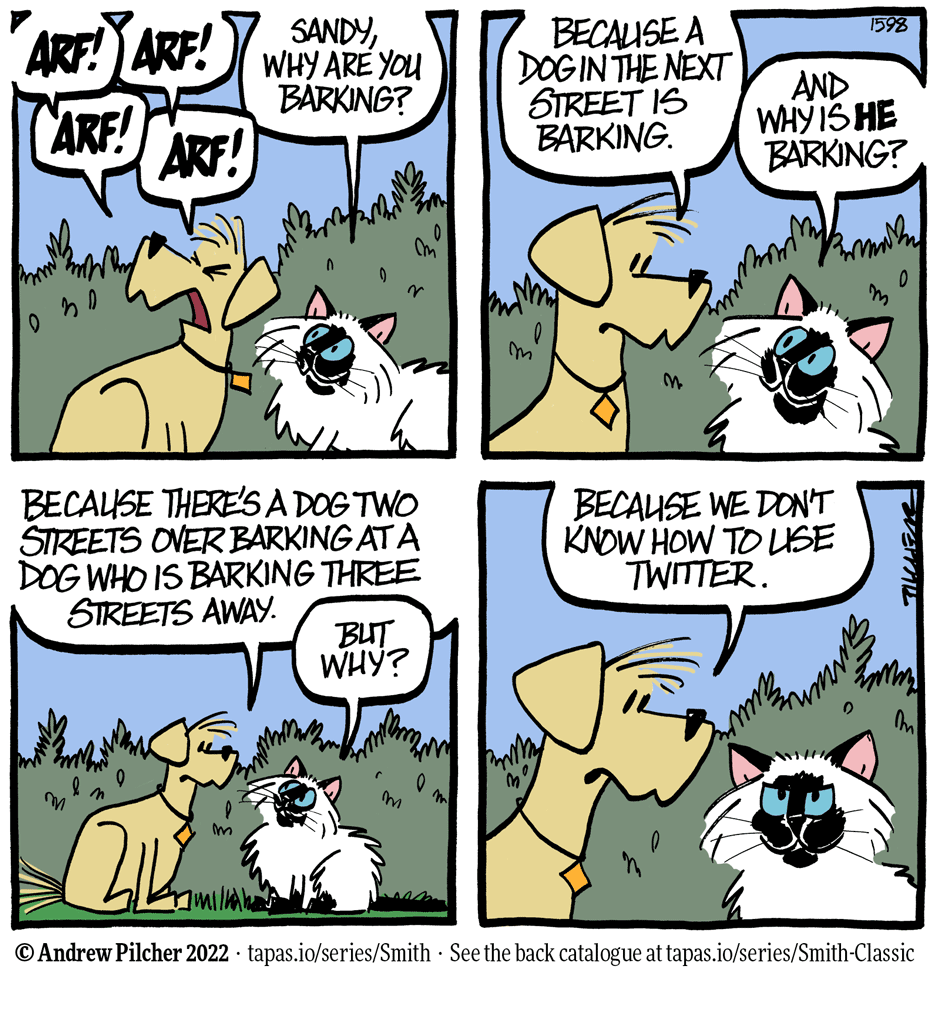 Read Smith :: Absolutely barking | Tapas Comics