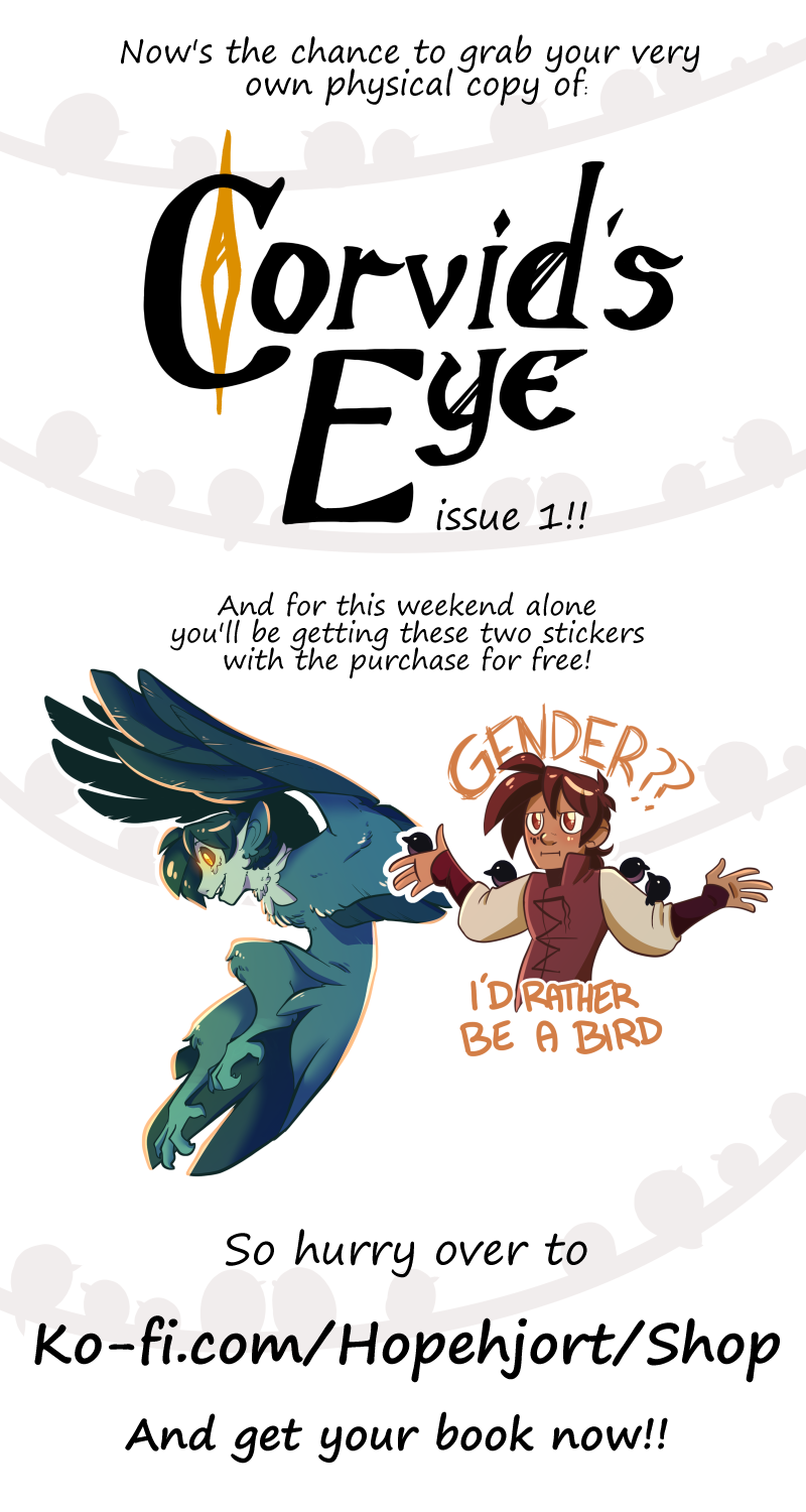 Corvid's Eye :: Corvid's Eye issue 1 - BOOK LAUNCH | Tapas