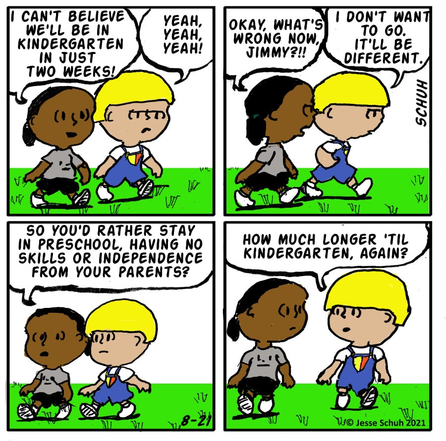 Read Year 'Round Days :: Kindergarten Is Coming! | Tapas Comics