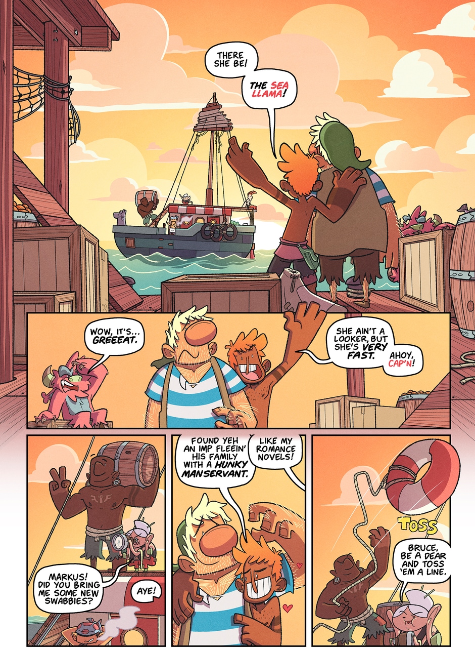 Read Imp King :: Chapter 1: pages 20-21 | Tapas Comics