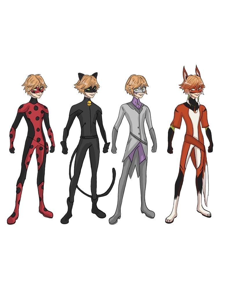 Read Miraculous Ladybug: Chat Noir and Luka :: Adrien | Tapas Comics