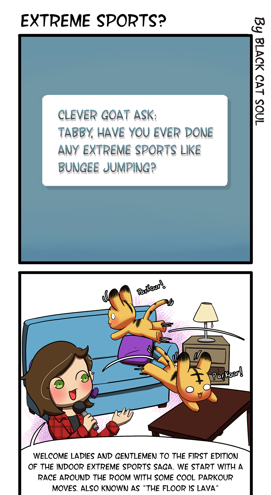 Read Tabby Rabbit Chaotic Adventures :: Extreme sports? | Tapas Comics