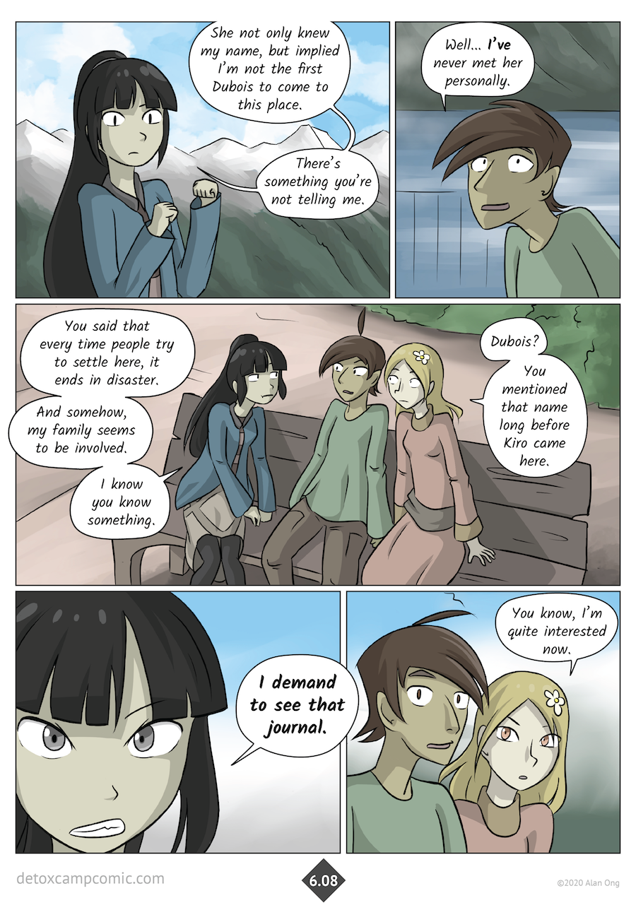 Read Detox Camp :: [6.08] Outvoted | Tapas Comics