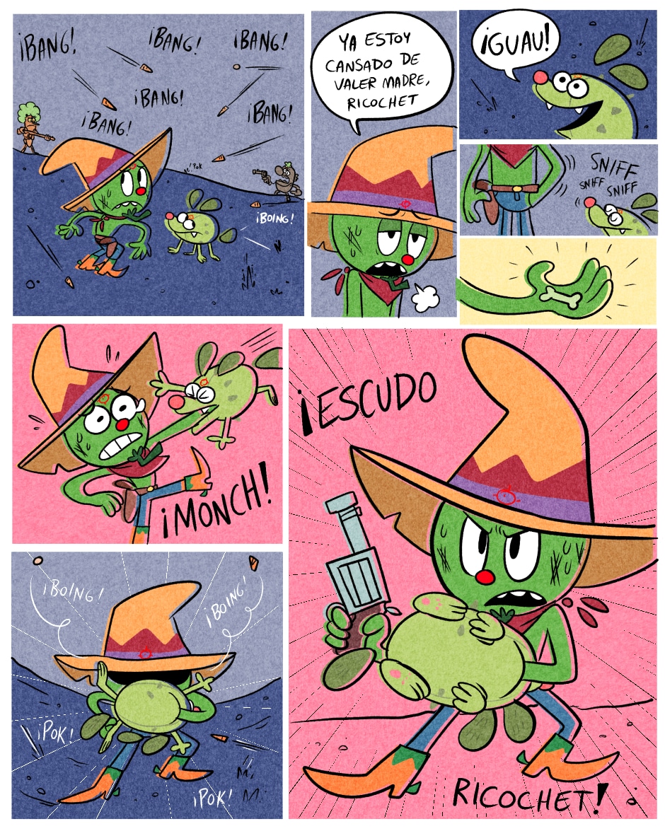 Read Hot Salsa: Deseo tu Pistola (ESP) :: Invasión de Primos | Tapas Comics