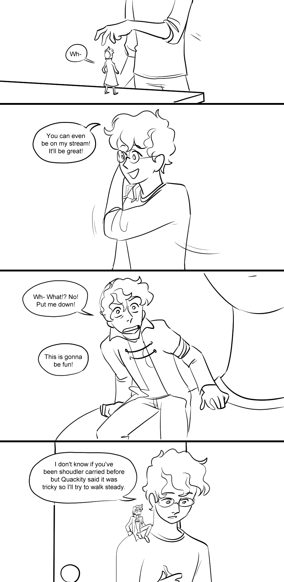 Read Little Portal AU :: ("Guess What" Timeline) Wilbur visits Wilbur ...