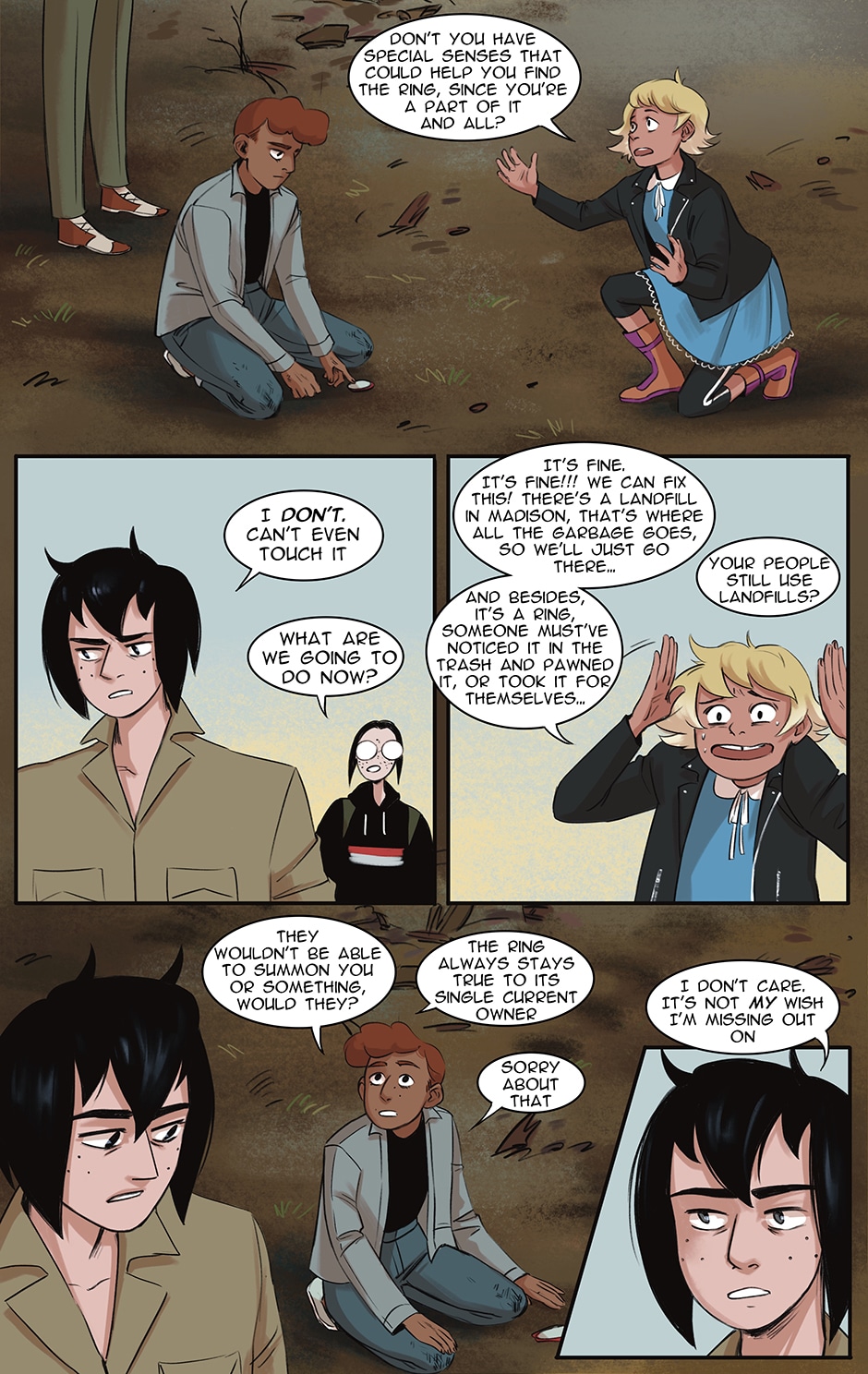 Read Breaking the Boundary :: Chapter 1. Three Wishes | Tapas Comics