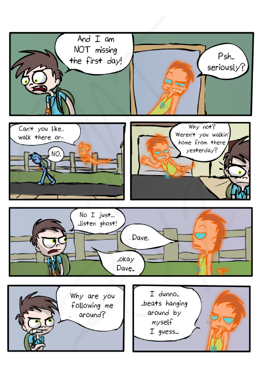 Guardian Ghost :: Chapter 2- The Other Side | Tapas