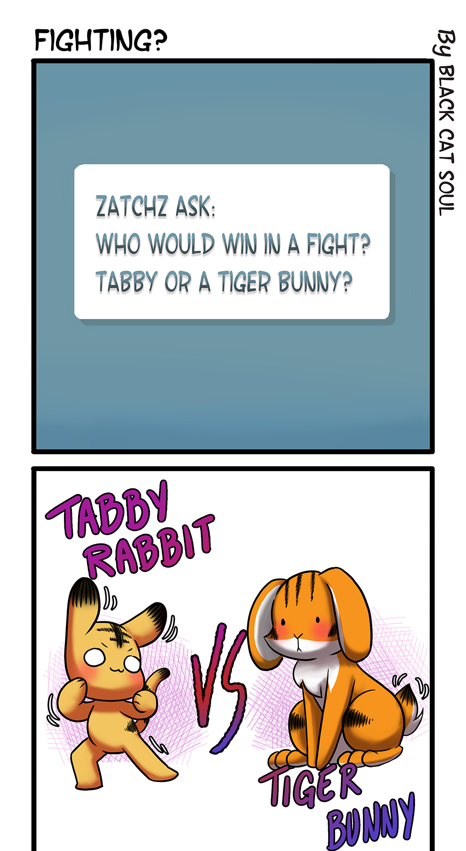 Read Tabby Rabbit Chaotic Adventures :: Fighting? | Tapas Comics